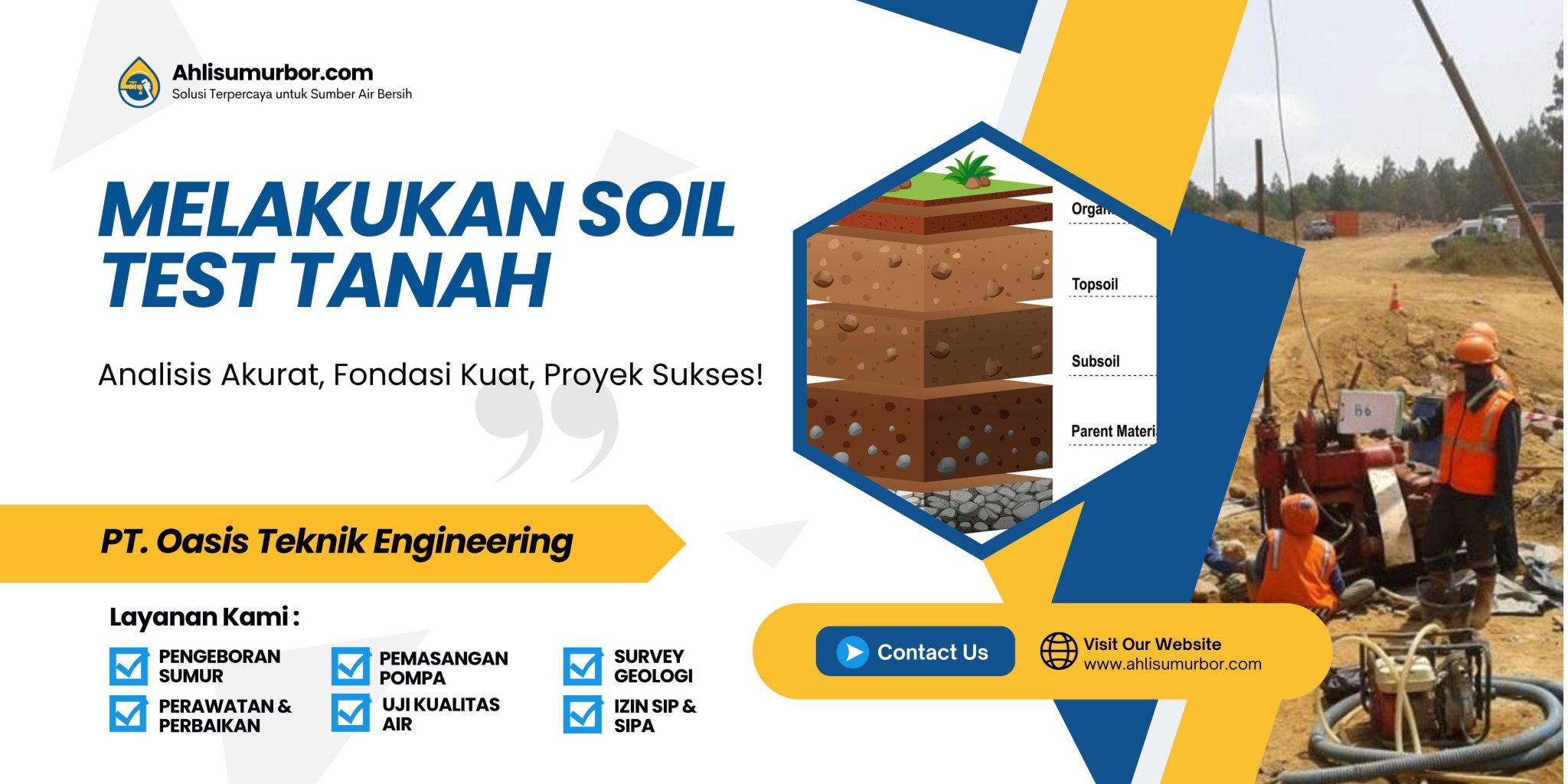 Manfaat Melakukan Soil Test Tanah untuk Proyek Konstruksi Skala Besar ...